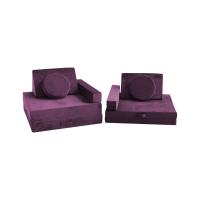 China OEKO-TEX 10PCS Kids Play Sofa Modular Foam Couch OEM ODM OBM for sale