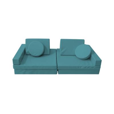 China 10PCS Modular Foam Play Couch Set No Inner Liner For Living Room for sale
