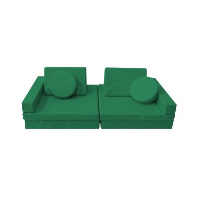 China 10 Piece Microsuede Kids Play Sofa Set With Protective Inner Liner for sale