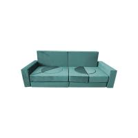 China Wrinkle-Resistant Foam Play Couch 14PCS Modular Foam Playroom Sofa for sale