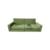 China Non-Toxic 14pcs Velvet Fabric Kids Play Sofa For Toddlers for sale
