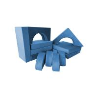 China CertiPur-US 14 Cushions Foam Modular Kids Play Sofa Indestructible Toy for sale