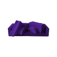 China 14pcs High Density Foam Modular Sectional Kids Play Sofa 15KG for sale