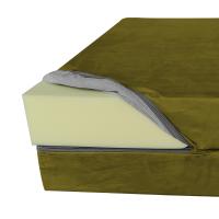 China 14 Pieces Modular Foam Flip Play Couch Set With Removable Suede Cover for sale