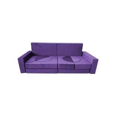 China 14 Piece Convertible Foam Play Couch Set Non-Toxic CertiPUR-US for sale