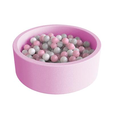 China Inside Diameter 85cm Pink Foam Activity Ball Pit Support OEM ODM for sale