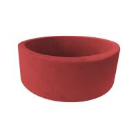 China Comfortable Velvet Fabric Cover Round Foam Ball Pits CertiPur-US for sale