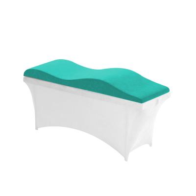 China The Ergonomics high-resilience foam Nap beauty salon velvet bed topper mattress for sale