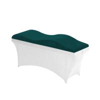 China Slow Rebound Curved Lash Bed Topper Mattress 180*60*18cm for sale