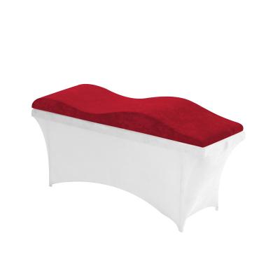 China Wave Design Eyelash Mattress Topper  Lash Bed Memory Foam Topper 190*70*18cm for sale