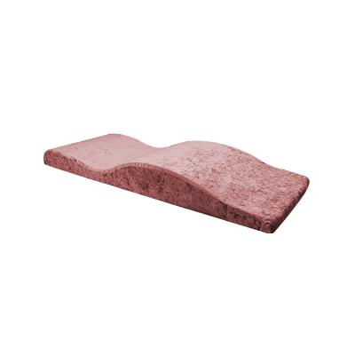 China The Golden fabric Slow rebound Curved Gel Memory Foam Nap Beauty Salon Mattress for sale