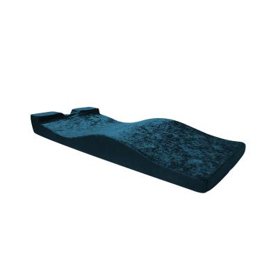 China Gel memory Foam F-shape velvet fabric Slow rebound wave design Beauty Salon eyelash bed Mattress for sale