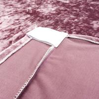 China The Rectangle washable and adjustable shiny Elastic golden velvet lash bedspread for sale