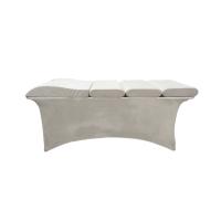China 60*180*12cm Memory Foam Lash Bed Topper Knitted Fabric Lash Mattress for sale