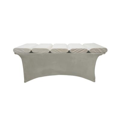 China The High-resilience  foam four-part adjustable velvet multi-point support  lash mattress for sale