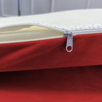 China Knitted fabric Memory foam eyelash bed topper 70*190*5cm for sale