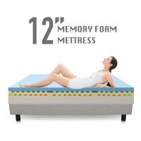 China 3L Ergonomic Cutting Memory Foam Mattress 9404210090 Thickness 30cm for sale