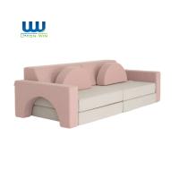 China OEM ODM OBM Micro Suede Fabric Play Couch Sofa Removable Cover for sale