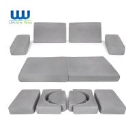 China OEM ODM OBM Micro Suede Fabric Play Couch Sofa Removable Cover for sale