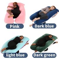 China Thickness 6inch Pregnancy Sleeping Pillow Crystal Velvet Fabric for sale