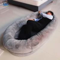 China Customized 72x48x10inch Washable Dog Mat Orthopedic Bedding for sale