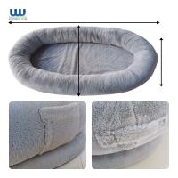 China Customized 72x48x10inch Washable Dog Mat Orthopedic Bedding for sale