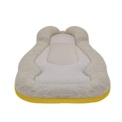 China Breathable Fabric Nursing Pillow Head Body Support Newborn Lounger for sale