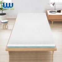 China Biopreferred Dual Layer Memory Foam Mattress Topper For Pressure Relief for sale
