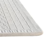 China Comfortable 3 Zone Quilted Memory Foam Topper Knitted Fabric Cover for sale