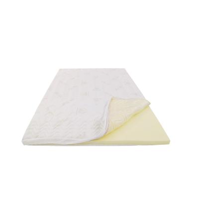 China Customizable Push 4 Inch Memory Foam Topper Square And Foldable for sale