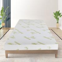 China Tri Fold Design Charcoal Foam Mattress With Bamboo Fiber Fabric for sale