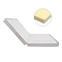 China Aluxury Sewing Fabric Memory Foam Topper Folding Mattress Customized Size for sale