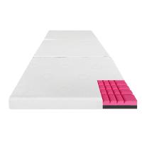 China 6cm 7.5cm 10cm Double Layer Memory Foam Mattress Pad Ergonomic Cutting for sale