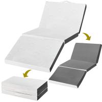 China 6cm 7.5cm 10cm Double Layer Memory Foam Mattress Pad Ergonomic Cutting for sale