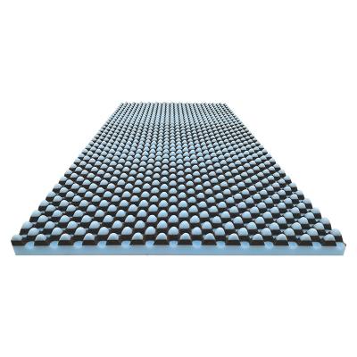 China Cooling Gel Infused Memory Foam Topper Mattress Pad Charcoal Egg Rack for sale