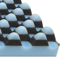 China Cooling Gel Infused Memory Foam Topper Mattress Pad Charcoal Egg Rack for sale