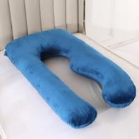 China 100% Polyester Fiber U Shaped Body Pillow For Pregnant Woman for sale