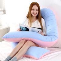 China Breathable Full Body Size Pregnant Lady Pillow U Shaped Sleeping Cushions for sale