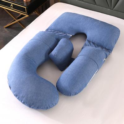 China Full Body Motherhood Maternity Pregnancy Pillow With Removable Cover for sale