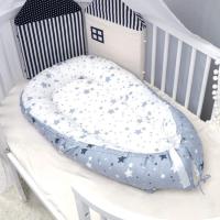 China 31.5*19.6inch portable newborn lounger Crib Bassinet Cozy Baby Nest Bed for sale