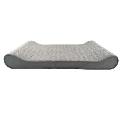 China Therapeutic Ergonomic Lounger Dog Cradle Bed Breathable Pet Sleeping Mat for sale