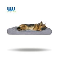 China Therapeutic Ergonomic Lounger Dog Cradle Bed Breathable Pet Sleeping Mat for sale