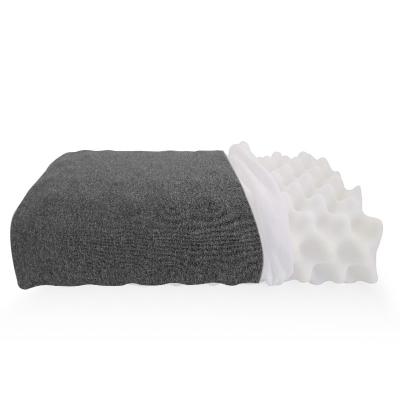 China Adjustable Contour Memory Foam Pillow For Neck Pain Multi-Point Support for sale