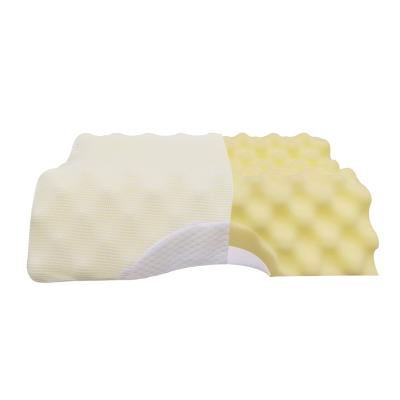 China Anti Snoring Ergonomic Cut Memory Foam Pillow For Back Side Sleepers for sale