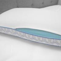 China Cool Coated Back Sleepers Pillow For Bedroom Living Room Playroom for sale