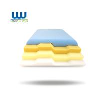 China 4 Layers Neck Support Memory Foam Pillow For Back Stomach Side Sleepers for sale