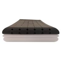 China Two Side Contour Body Pillow Bamboo Charcoal For Head And Neck for sale