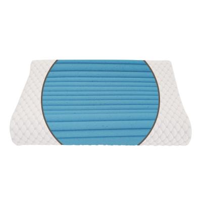China Double Sided Design Contour Memory Foam Pillow For Neck Pain Relief for sale