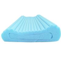 China Double Sided Design Contour Memory Foam Pillow For Neck Pain Relief for sale