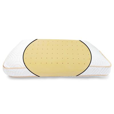 China Copper Infused Memory Foam Pillow Conforming Pressure Relief for sale